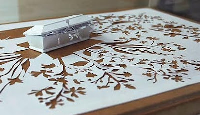 story in the city: Peter Callesen: Paper Art